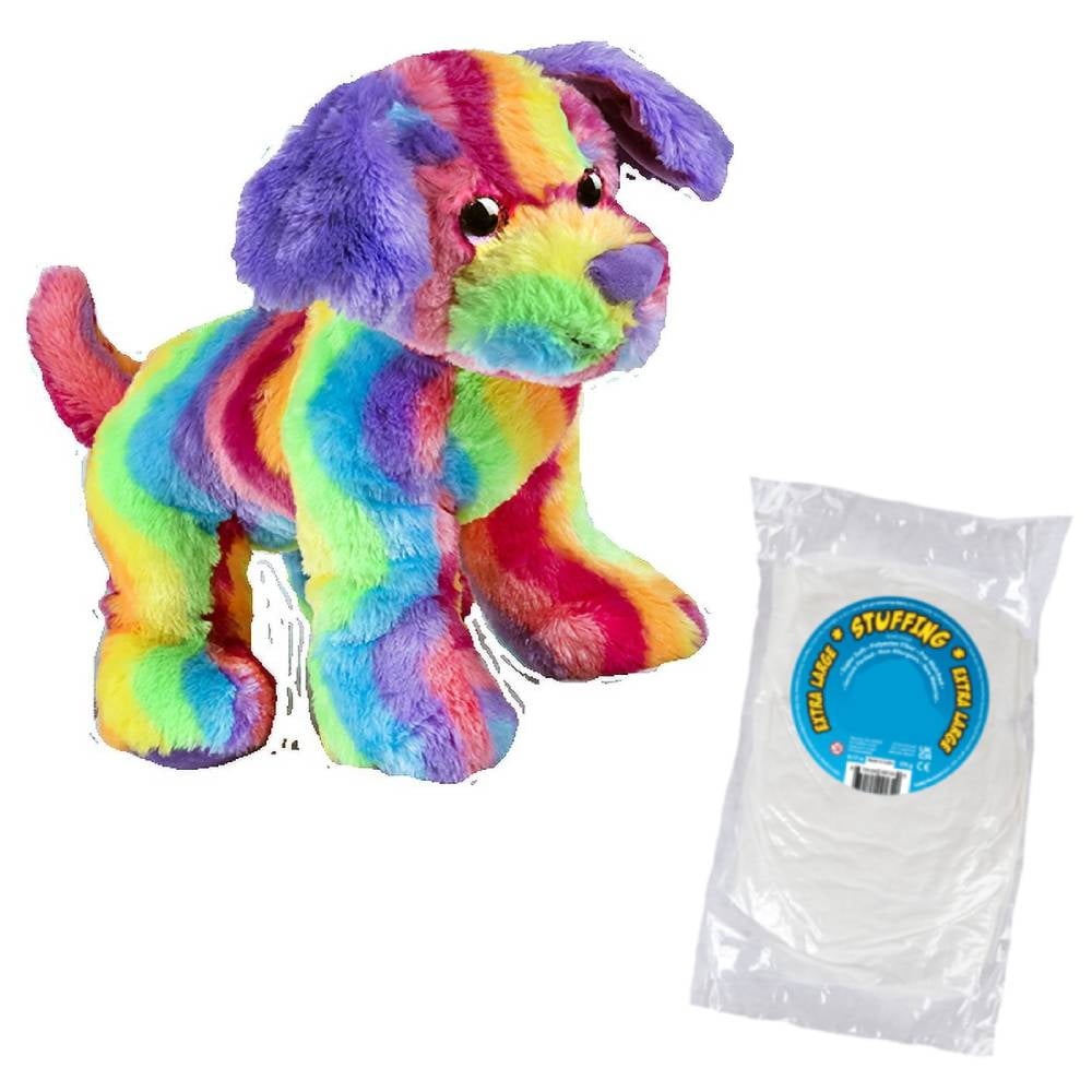 Candy The Dog Plush Toy Skin, DIY 16" Toy Kits with Hand Stuffing Fiber ...