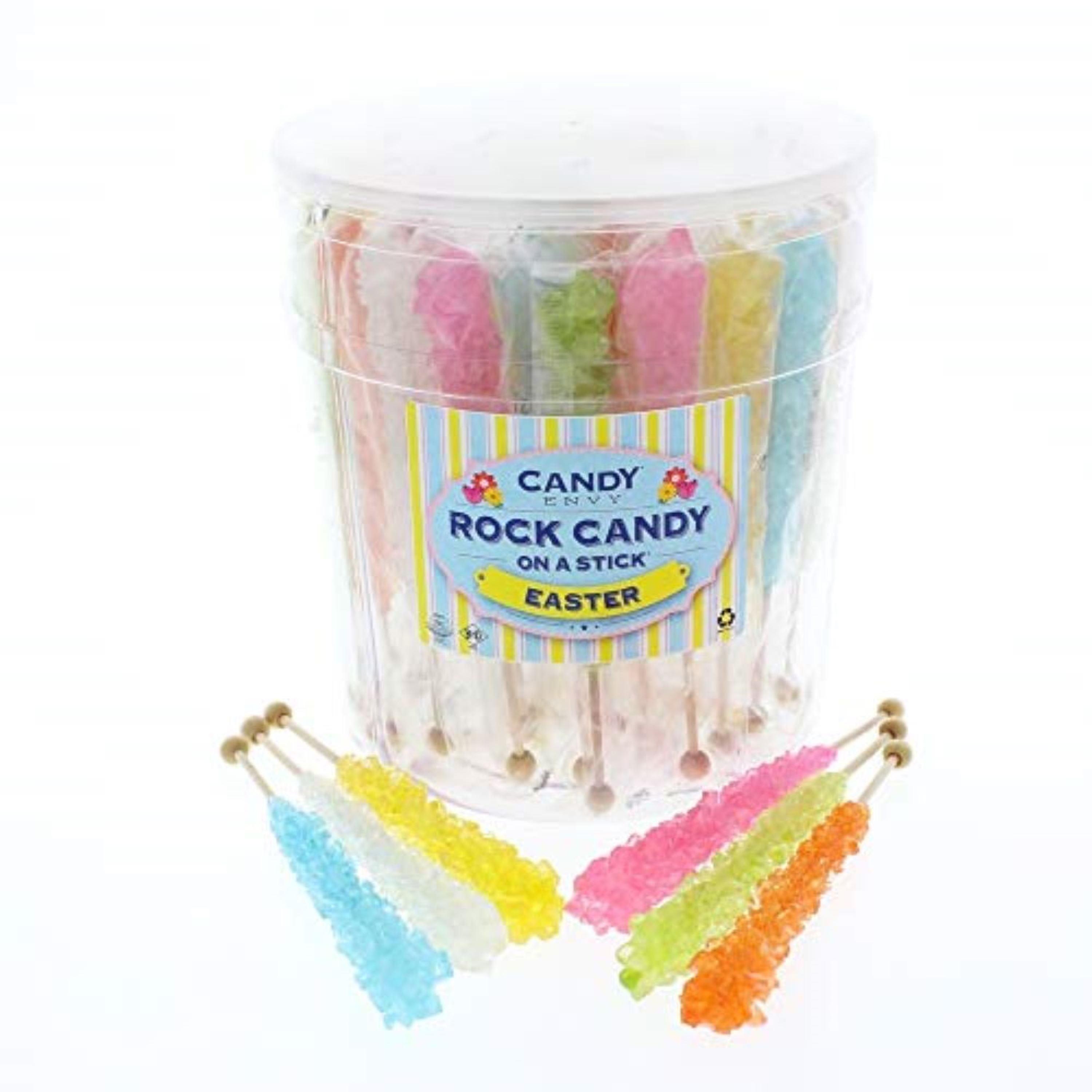 Candy Envy Easter Rock Candy, 36 Ct. Indiv. Wrapped Pastel Easter Candy ...