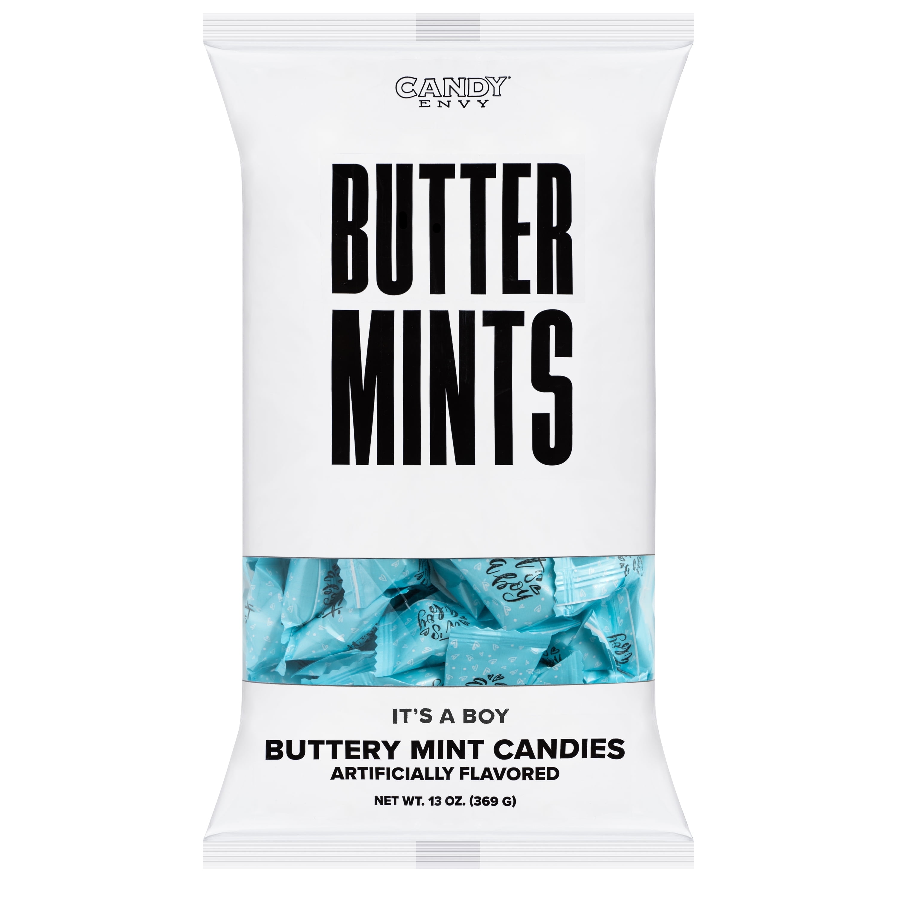 Candy Envy 'It's a Boy' Buttermints, 13 oz. Bag, Baby Shower Candy ...