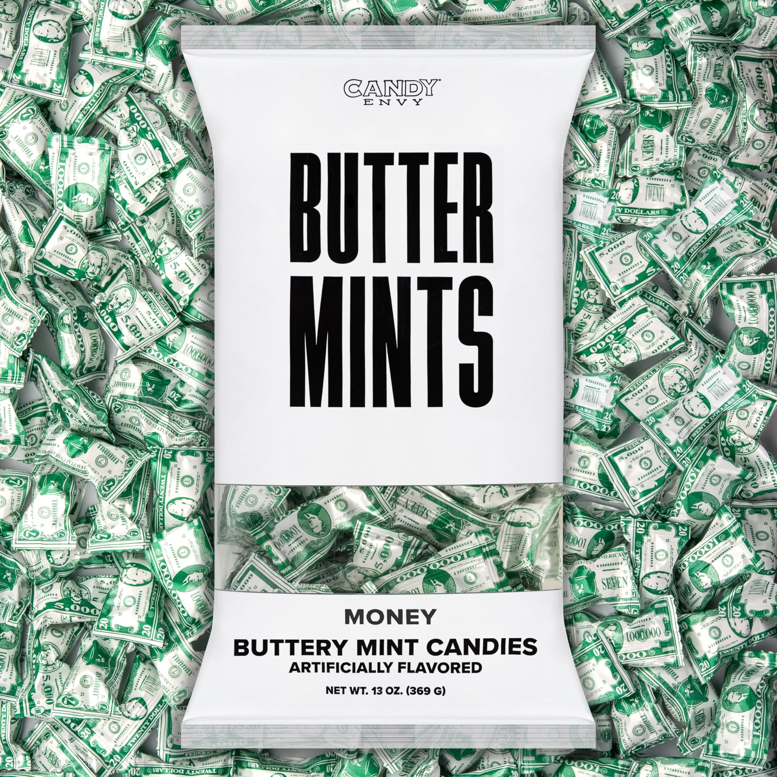 Candy Envy - Money KEF28 Buttermints - 13 oz. Bag - Approximately 100 ...