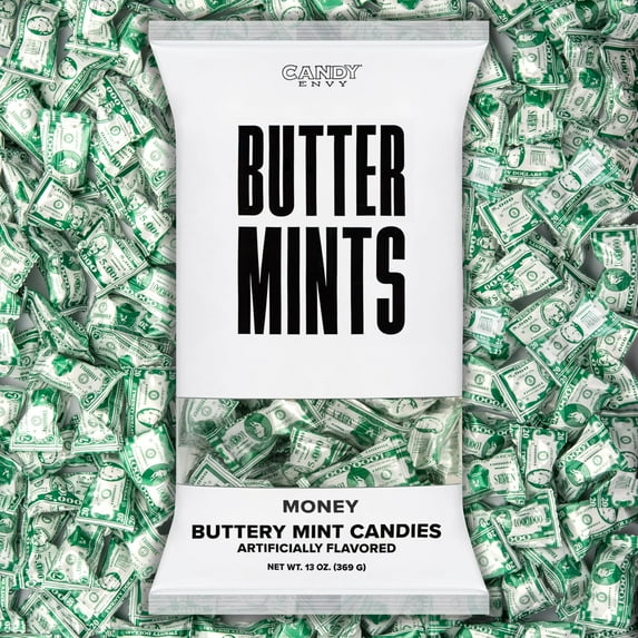 Candy Envy - Money KEF28 Buttermints - 13 oz. Bag - Approximately 100 ...