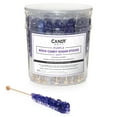 Candy Envy Purple Rock Candy Sugar Stick, Grape Flavored, 36 Count ...