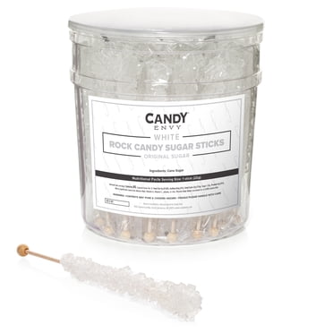 Frozen Ice Rock Candy On a Stick, 36 Ct. Wrapped, 4 Ice Queen Wands ...