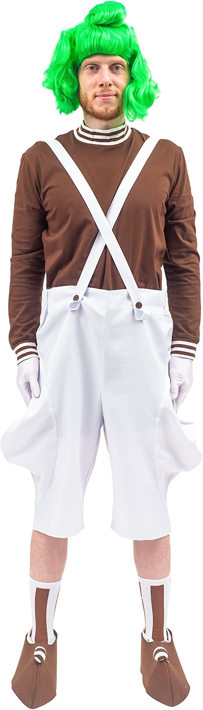 Candy Factory Worker Deluxe Halloween Costume Cosplay - Walmart.com