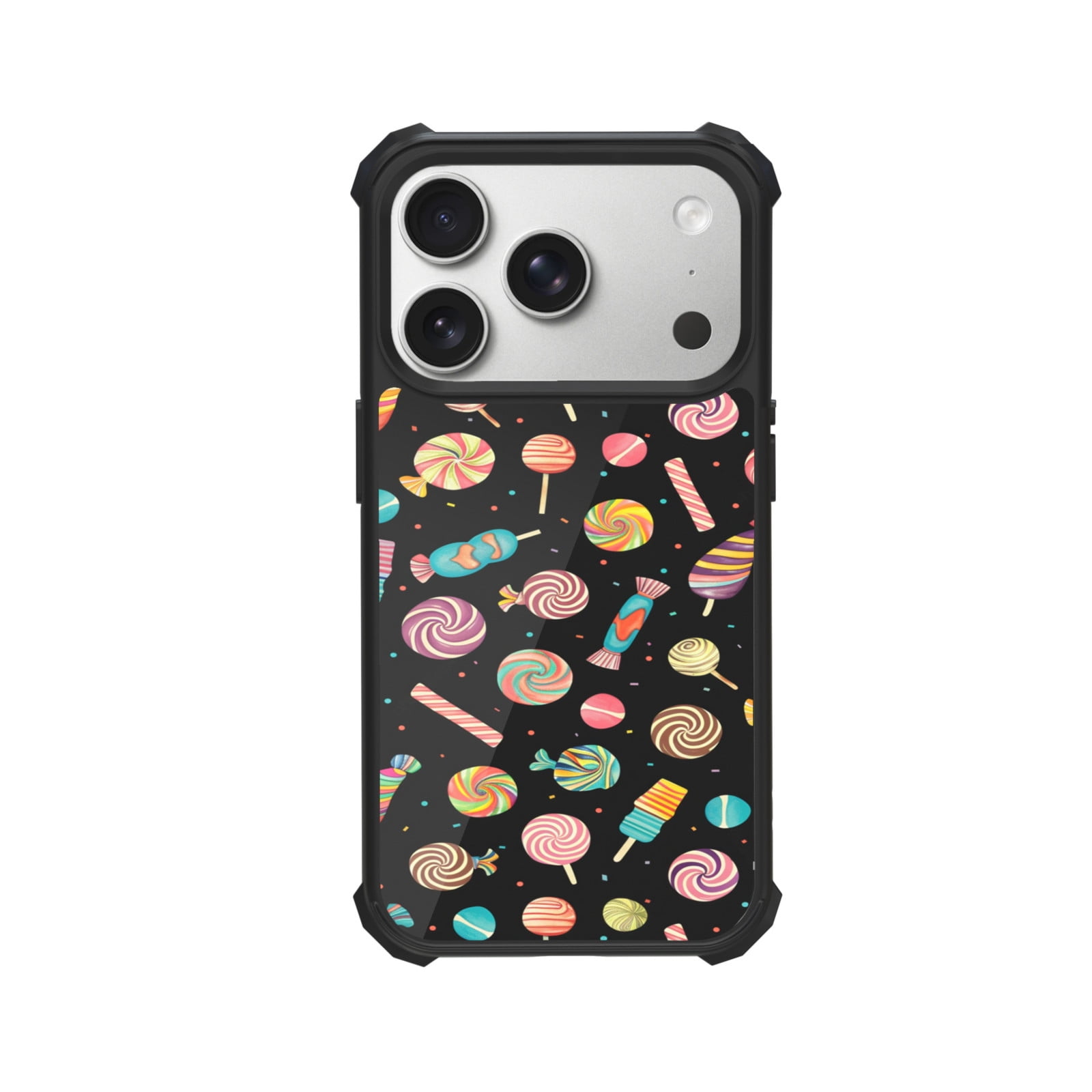 Candy Flattened Shockproof Case For iPhone 12 13 14 15 16 Pro Max ...
