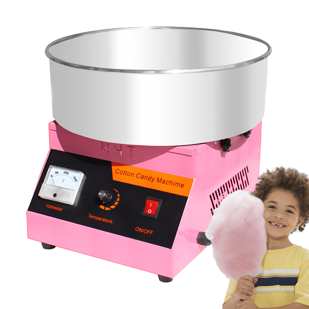 Candy Floss Machine,110V Automatic Stainless Steel Cotton Candy Machine ...