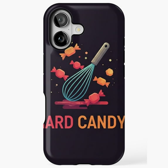 Candy Flying Around Whipped Cartoon Style Tough Case for iPhone 17 11 ...