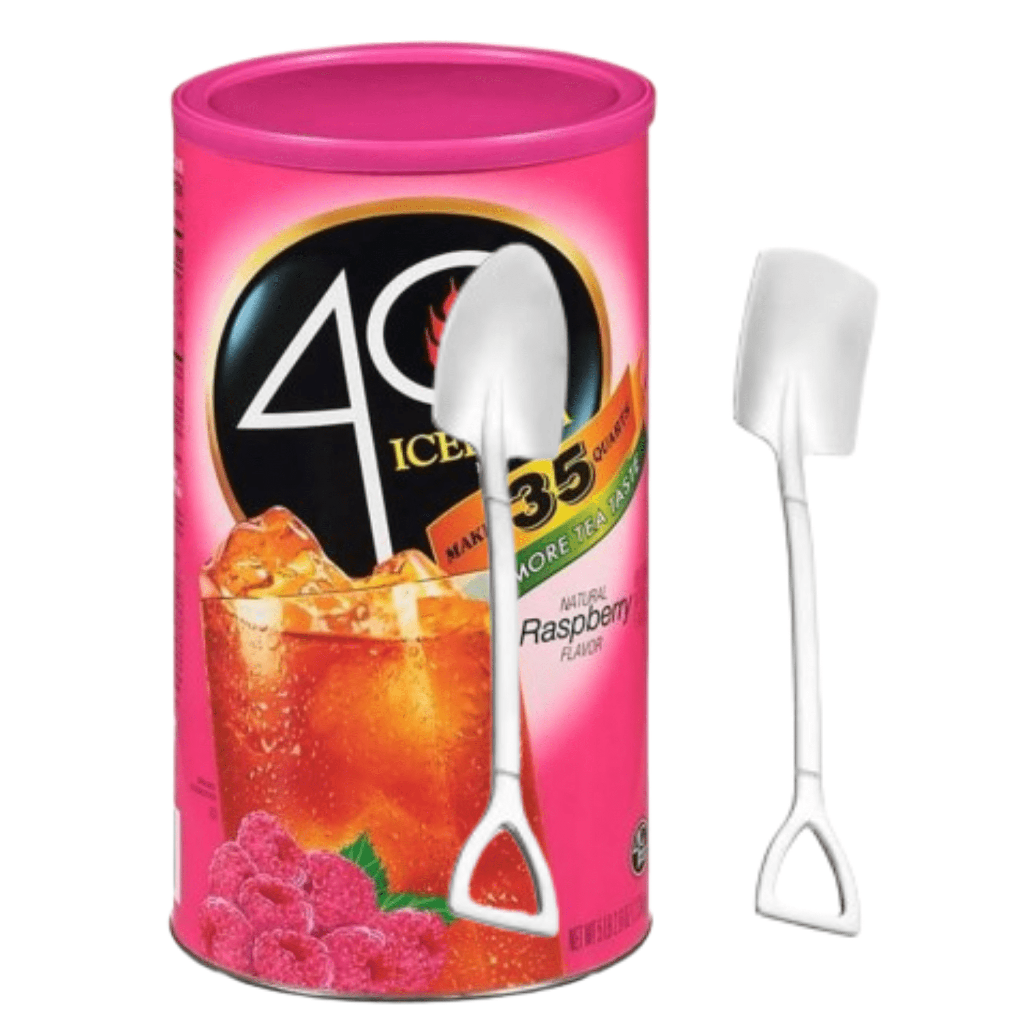 Candy Freezer 4-C Iced Tea Raspberry Flavored Powdered Drink Mix 82.6 ...