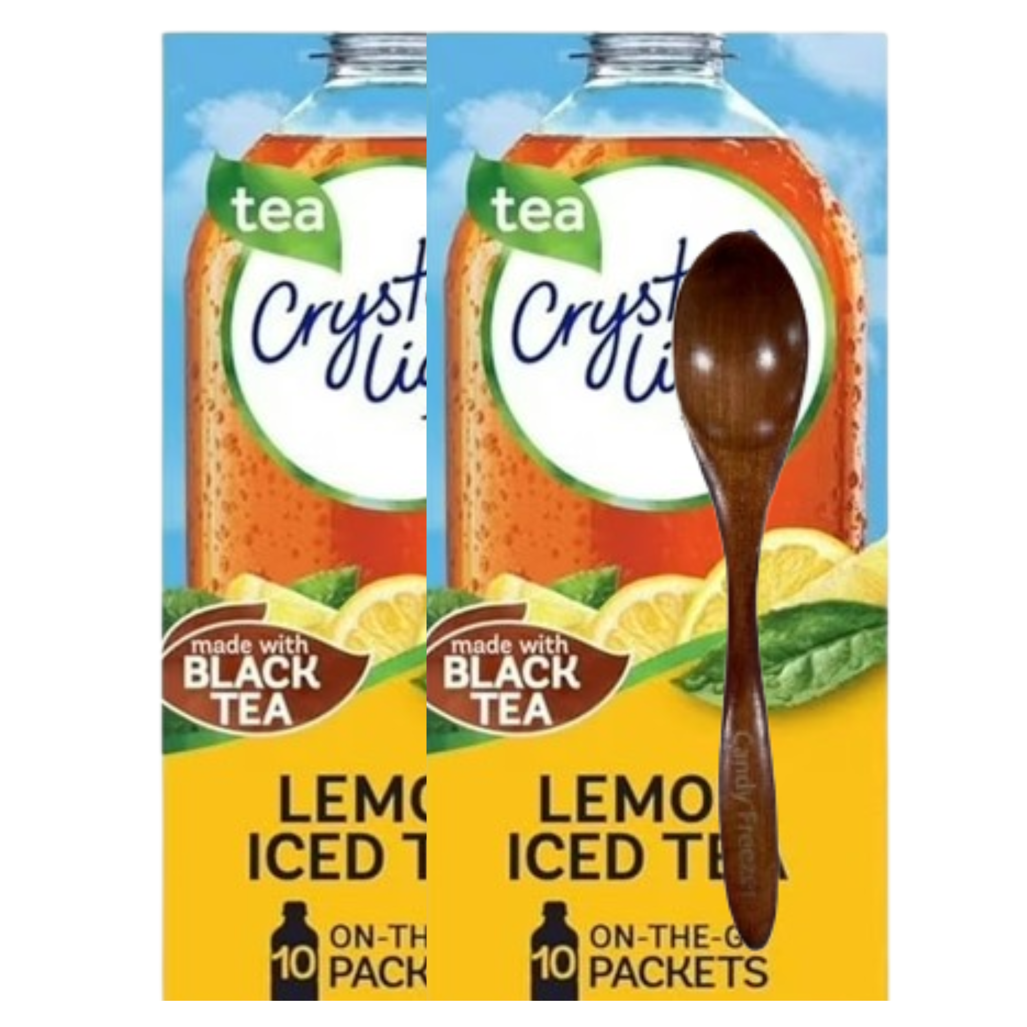 Candy Freezer Crystal-Light On The Go Drink Mix - Two (2) Pack of 10pck ...