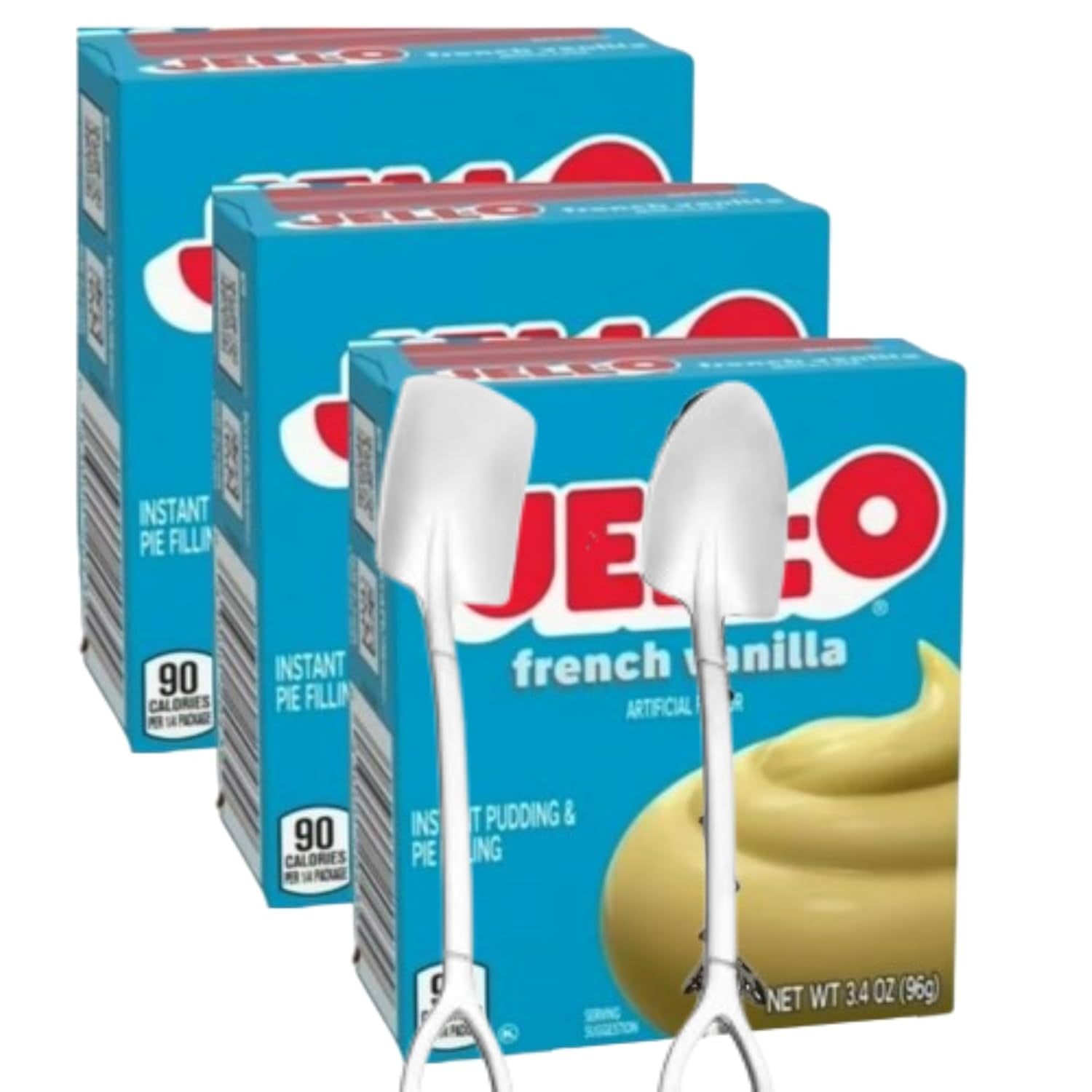 Candy Freezer Instant Pudding & Pie Filling Mix 3.4 oz (Pack of 3) with ...