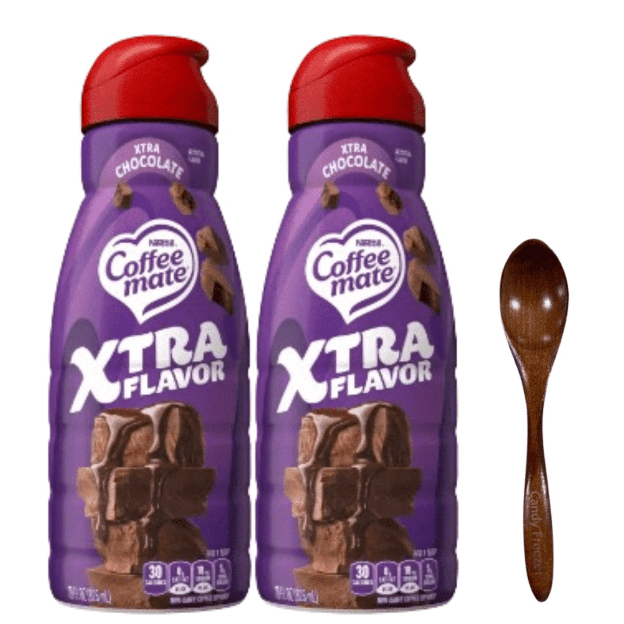 Candy Freezer Liquid Coffee Creamer Two 28Fl oz Bottles of Smooth and ...