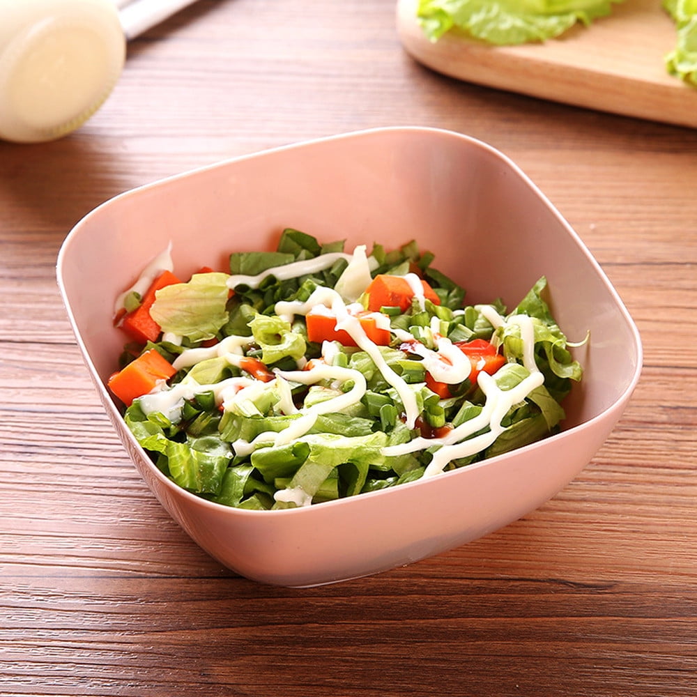 Candy Fruit Plastic Bowl Plate Color Dish 3 Food Grade Basket Snack ...