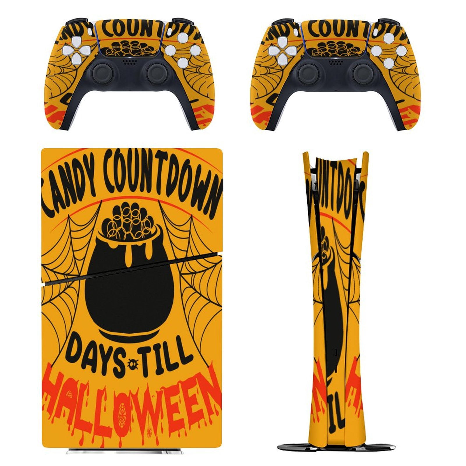 Candy, Halloween PS5/PS5 Slim Digital Disc Skin Sticker For Console And ...