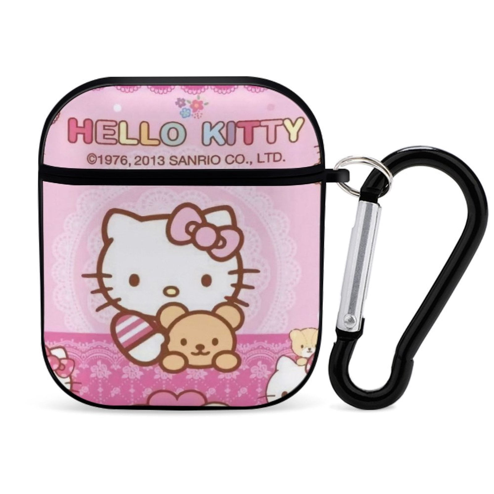 Candy Hello Kitty Case for AirPods Case Cover with Keychain,Cute ...