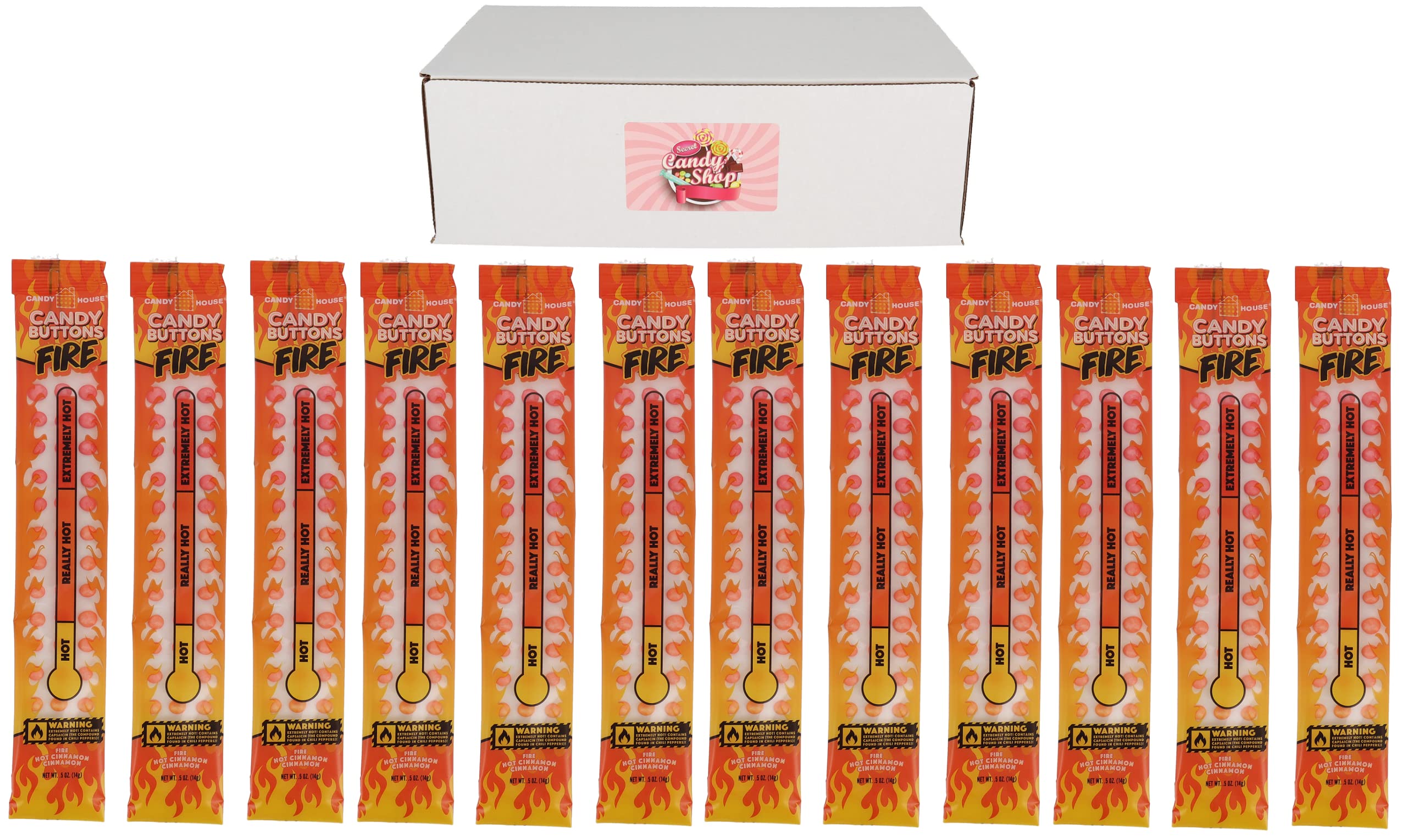Candy House Candy Buttons Candy Drops (Individually Wrapped) (Cinnamon ...