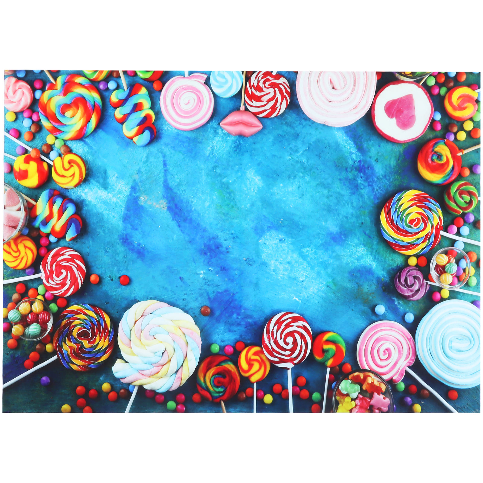 Candy Houses Backdrop Prop Kids Room Wall Decor Studio Photo Background ...