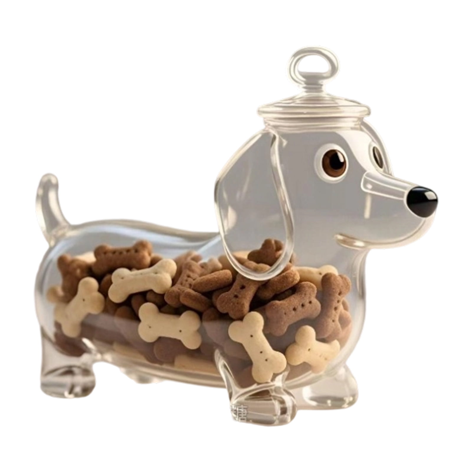 Candy Jar, Cute Airtight Dog Snacks Container for Cookie, Candy, Coffee ...