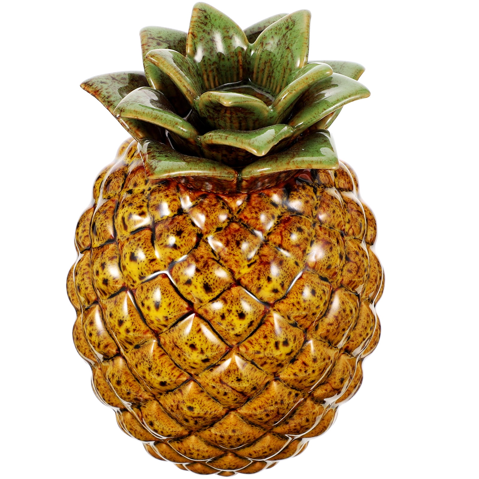 Candy Jar Decor Sealed Container Pineapple Dried Tea Storage Holder ...