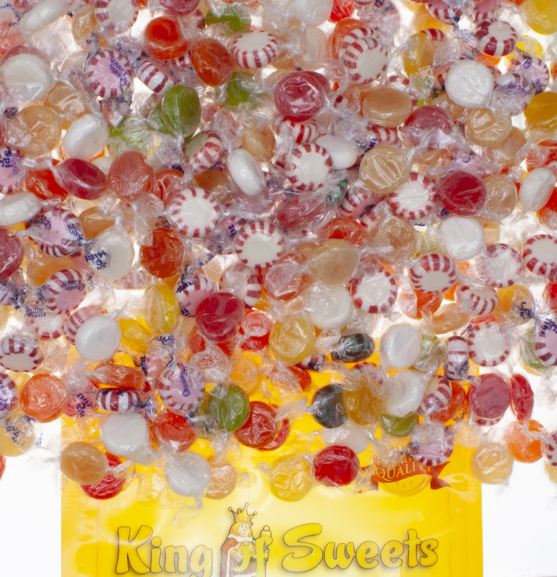 Candy Jar Favorites 1 Pound Individually Wrapped Hard Candy in a ...