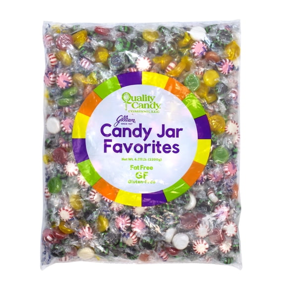 Candy Jar Assorted Individually Wrapped Hard Candy Mix, 5 lb - Walmart.com