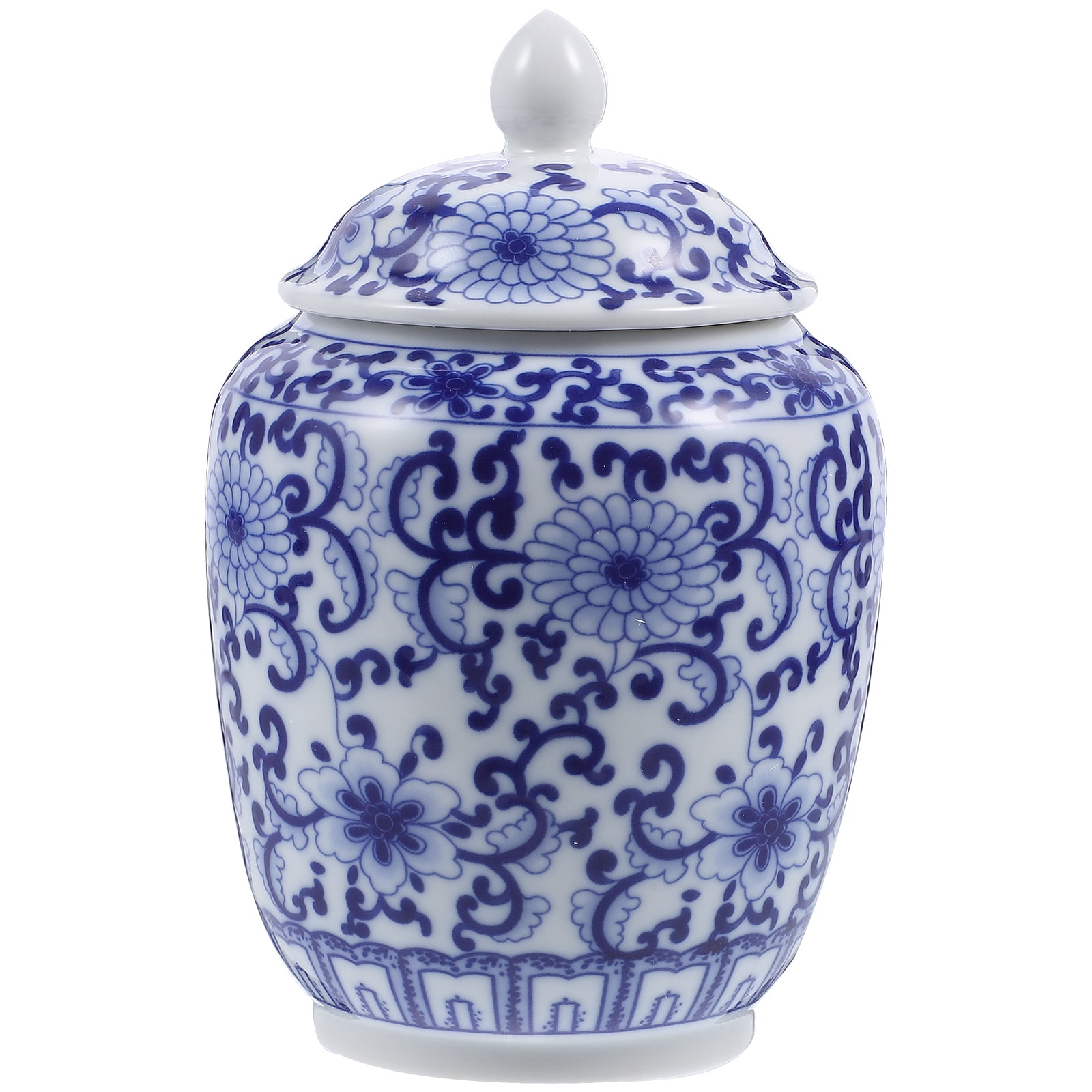 Candy Jar Tablescape Decor Tea Storage Canister Ceramic Cookie Ceramics ...