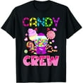 Candy Land Candy Crew Decorations Sweetie Candy Squad T-Shirt men and ...