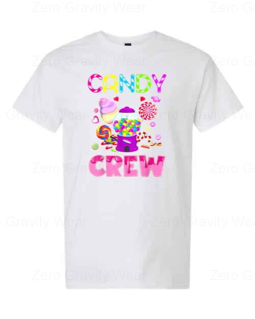 Candy Land Candy Crew Sweet Squad Funny Costume Group Party TShirt ...