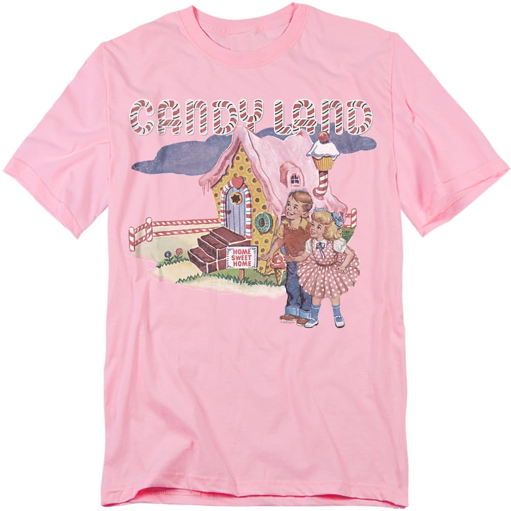 Candy Land T-Shirt Cotton Candy Land Unisex Graphic Tee For Men & Women ...