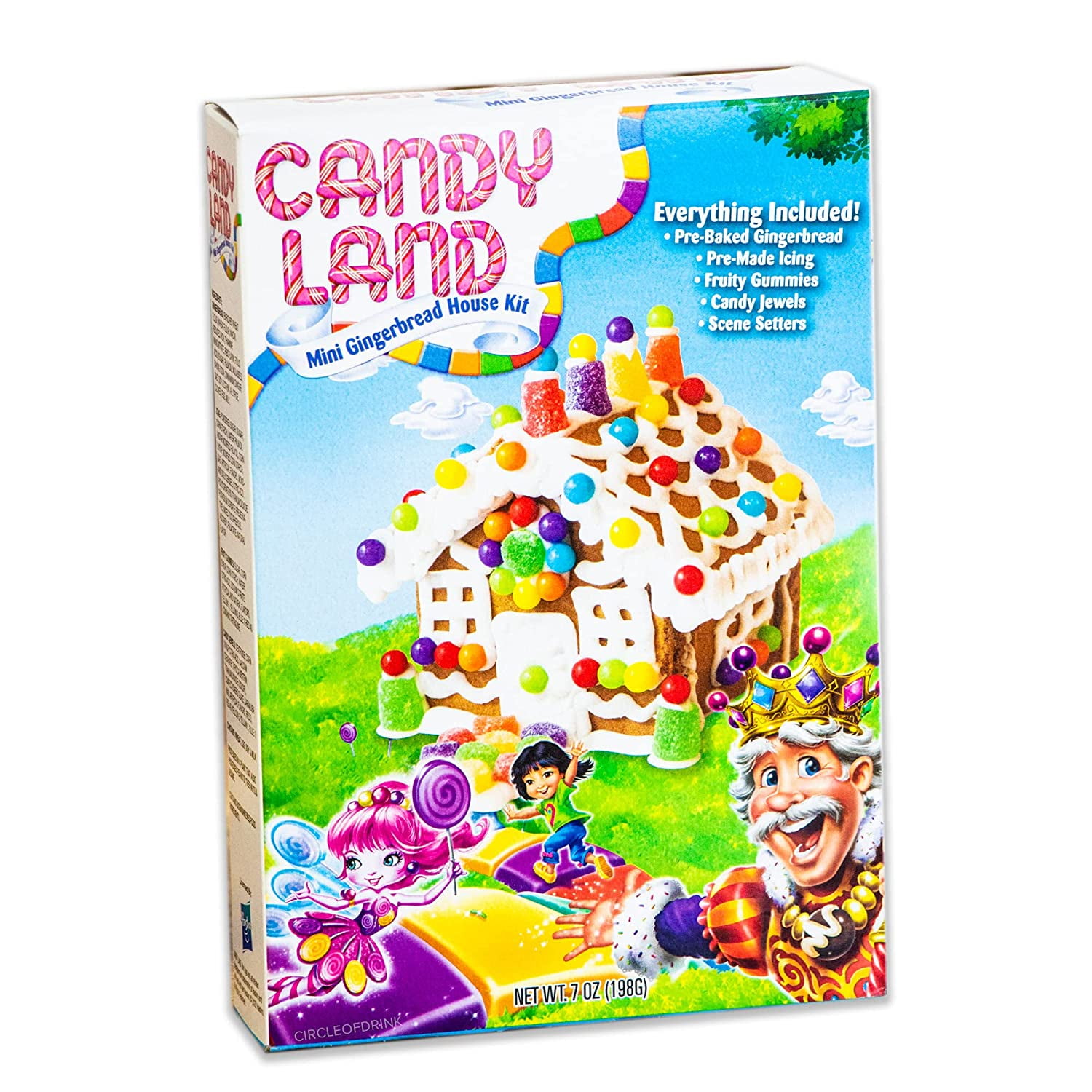 Candy Land Mini Gingerbread House Ki - Candies, Icing, Pre-baked ...