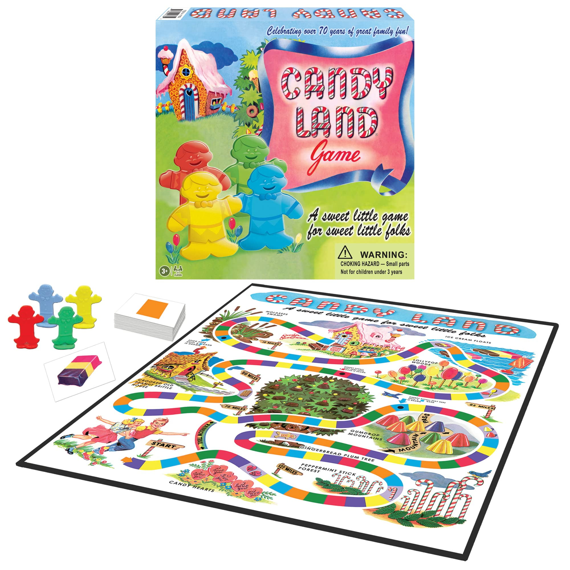 Candy Land With Retro TSF6 Artwork by Winning Moves Classic Edition ...