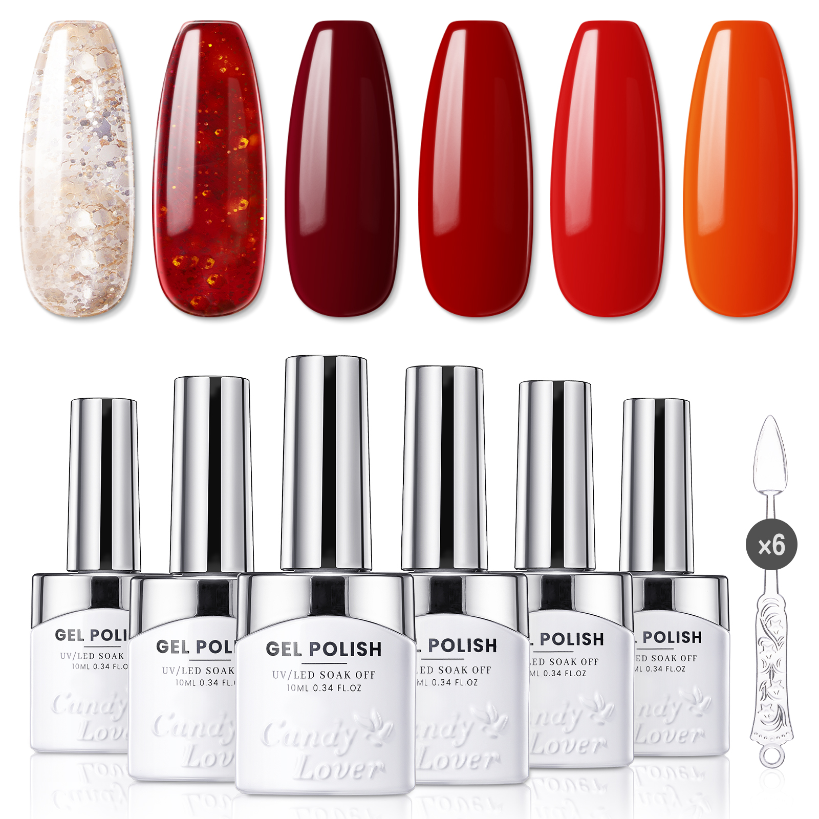 DND 689 Red Ribbons Gel & Matching Polish Set - DND Gel & Lacquer ...