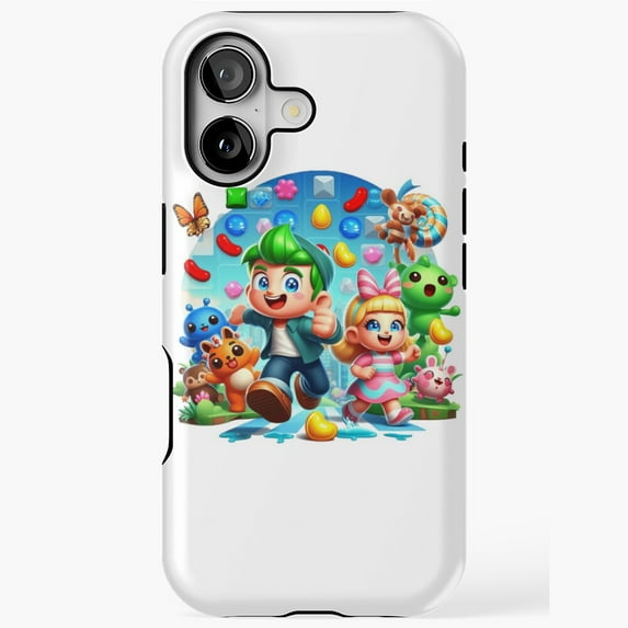 Candy Match Puzzle Players Cute Artwork Design iPhone 17 11 12 13 14 15 ...