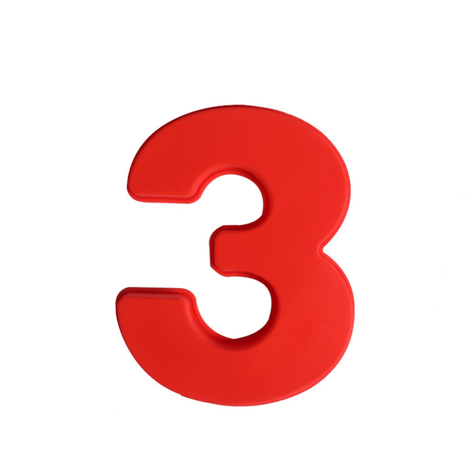 Candy Molds Clearance Perfect Number Shape Cake Molder Silicone Digital ...