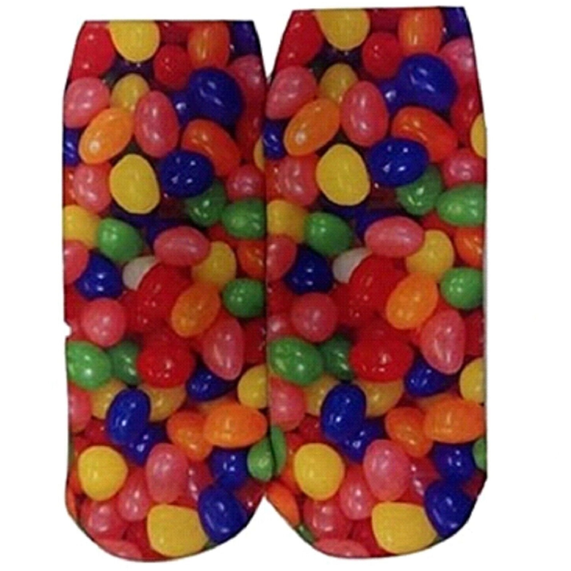 Candy No Show Women's Socks One Size (9-11) Jelly Beans - Walmart.com