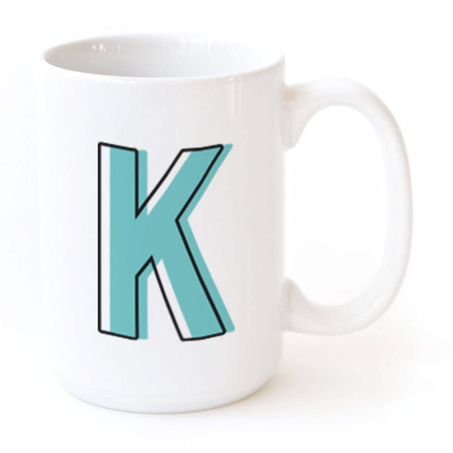 Candy Pop Personalized Monogram Coffee Mug by The Cotton Canvas Co ...