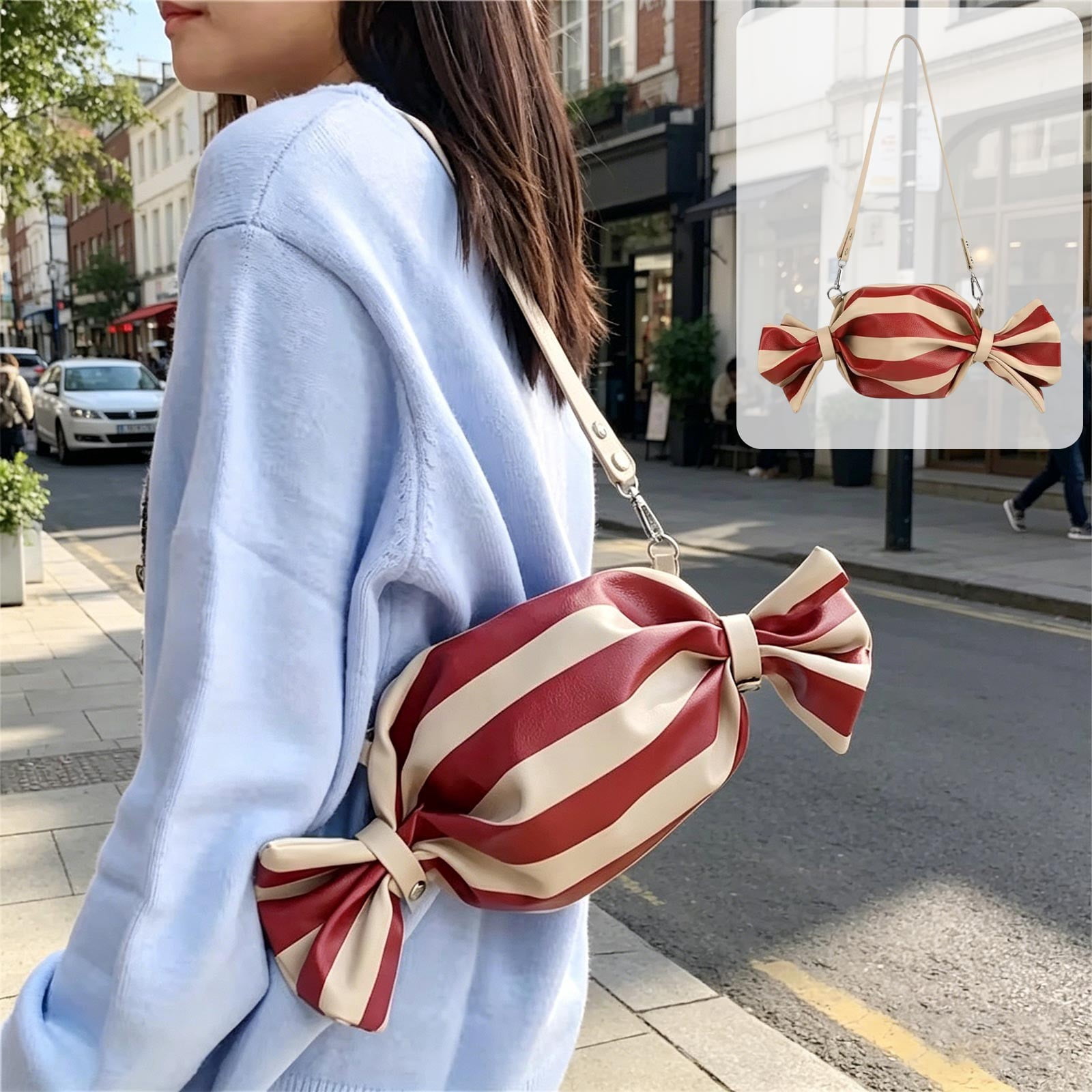 Candy Purse for Women,Novelty Handbags Unique Chain Crossbody Bag ...