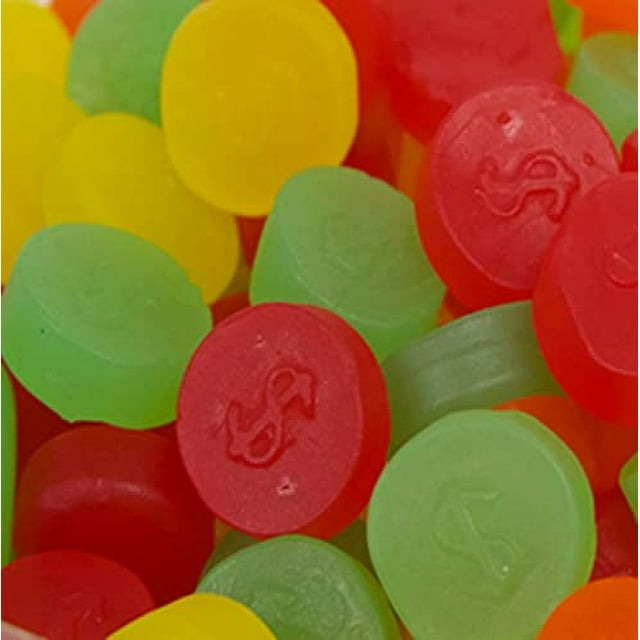 Candy Retailer Assorted Fruit JuJu Candy Coins 1 Lb. - Walmart.com