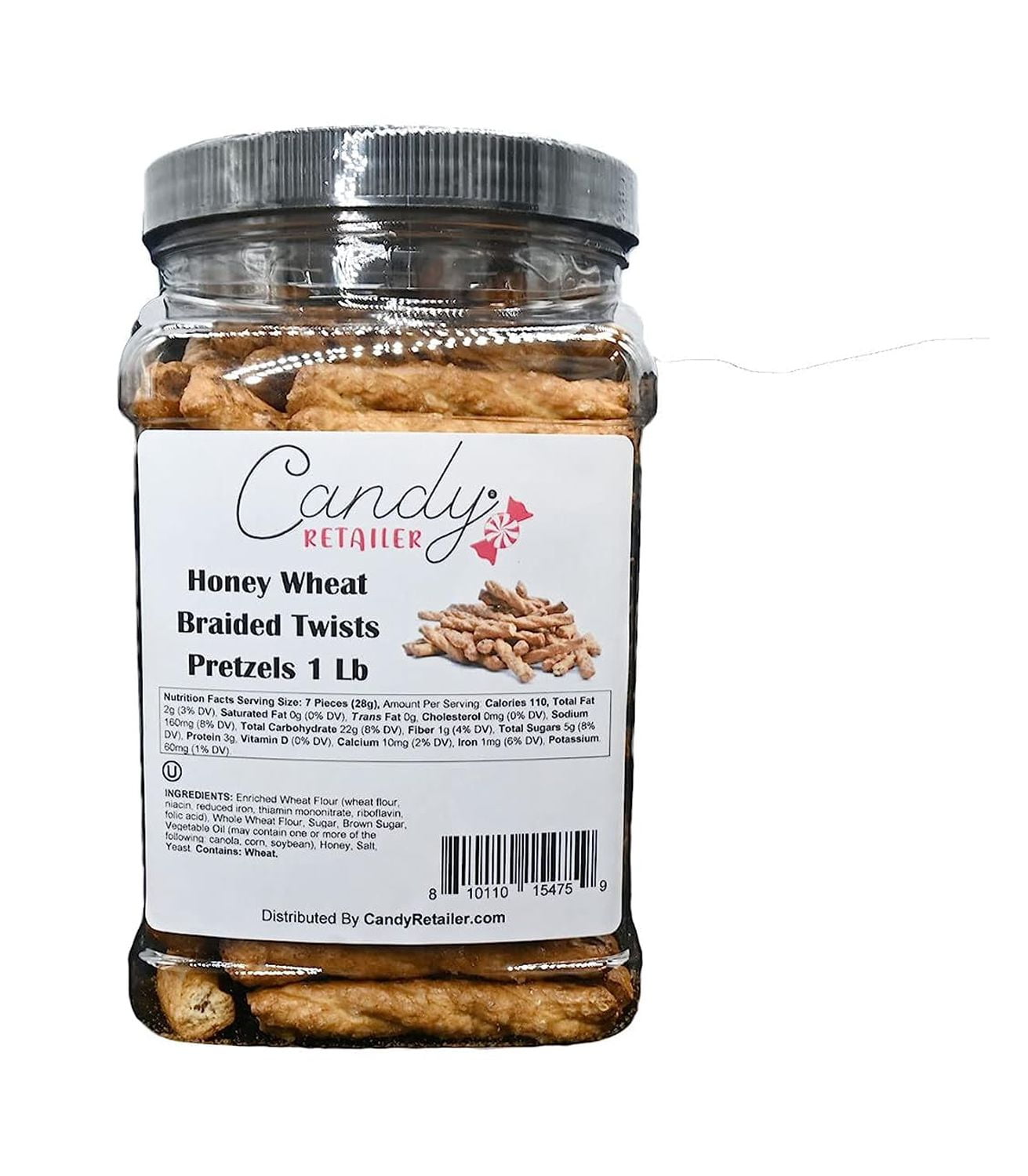 Candy Retailer Braided Twists Pretzels 1 Lb - Walmart.com