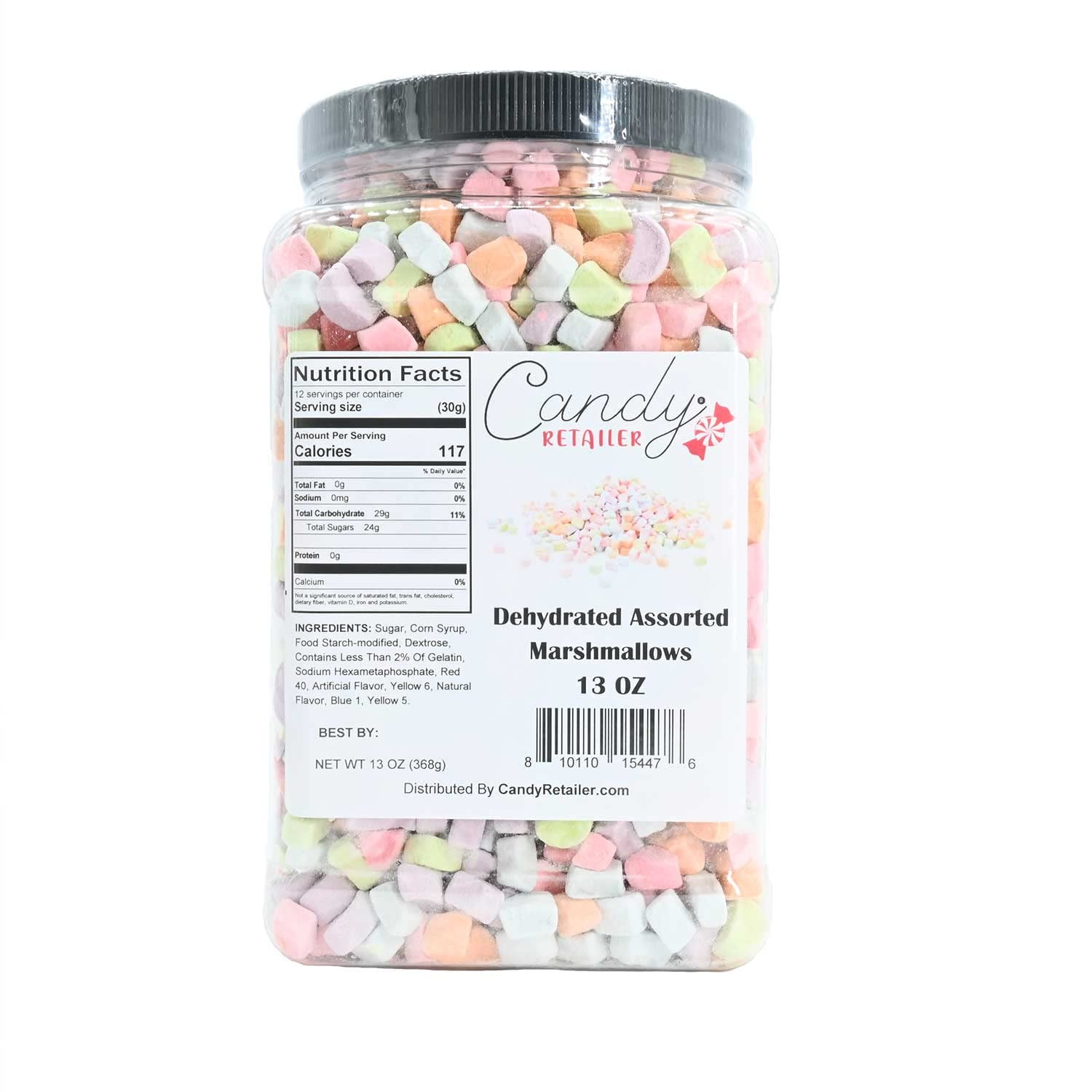 Candy Retailer Dehydrated Marshmallows (Assorted, 13 Ounce) - Walmart.com