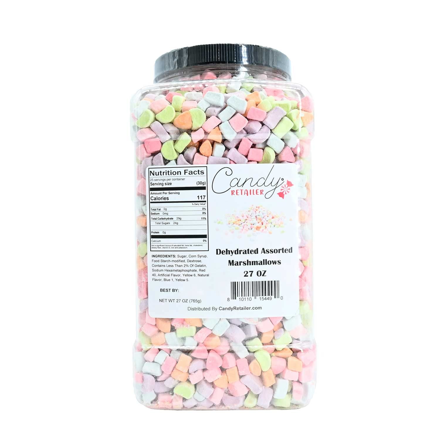 Candy Retailer Dehydrated Marshmallows (Assorted, 27 Ounce) - Walmart.com