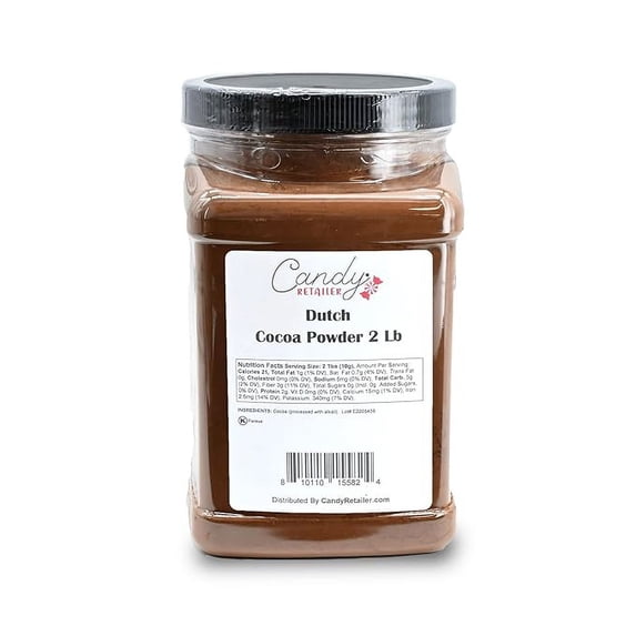 Candy Retailer Dutch Cocoa Powder 2 Lb - Walmart.com