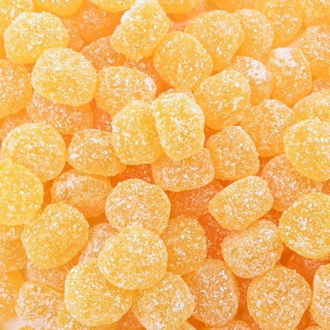 Candy Retailer Gummy Sour Buttons Candy (1 Lb, Peach) - Walmart.com