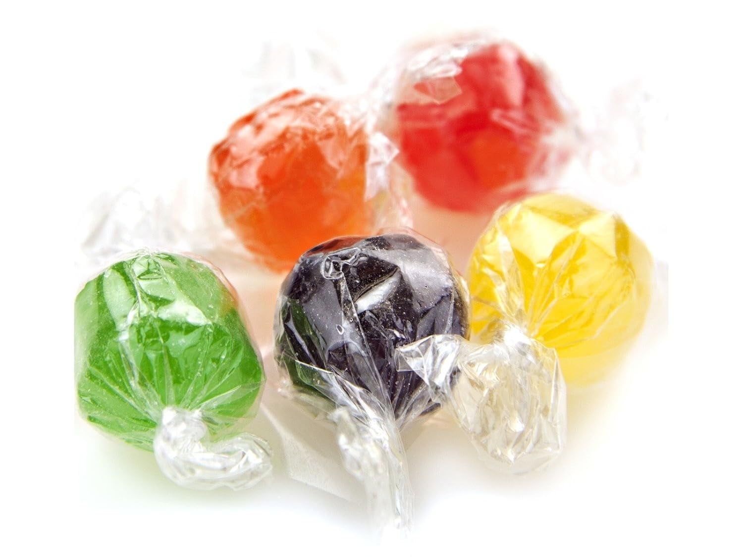 Candy Retailer Sour Fruit Balls Hard Candy 1 Lb - Walmart.com