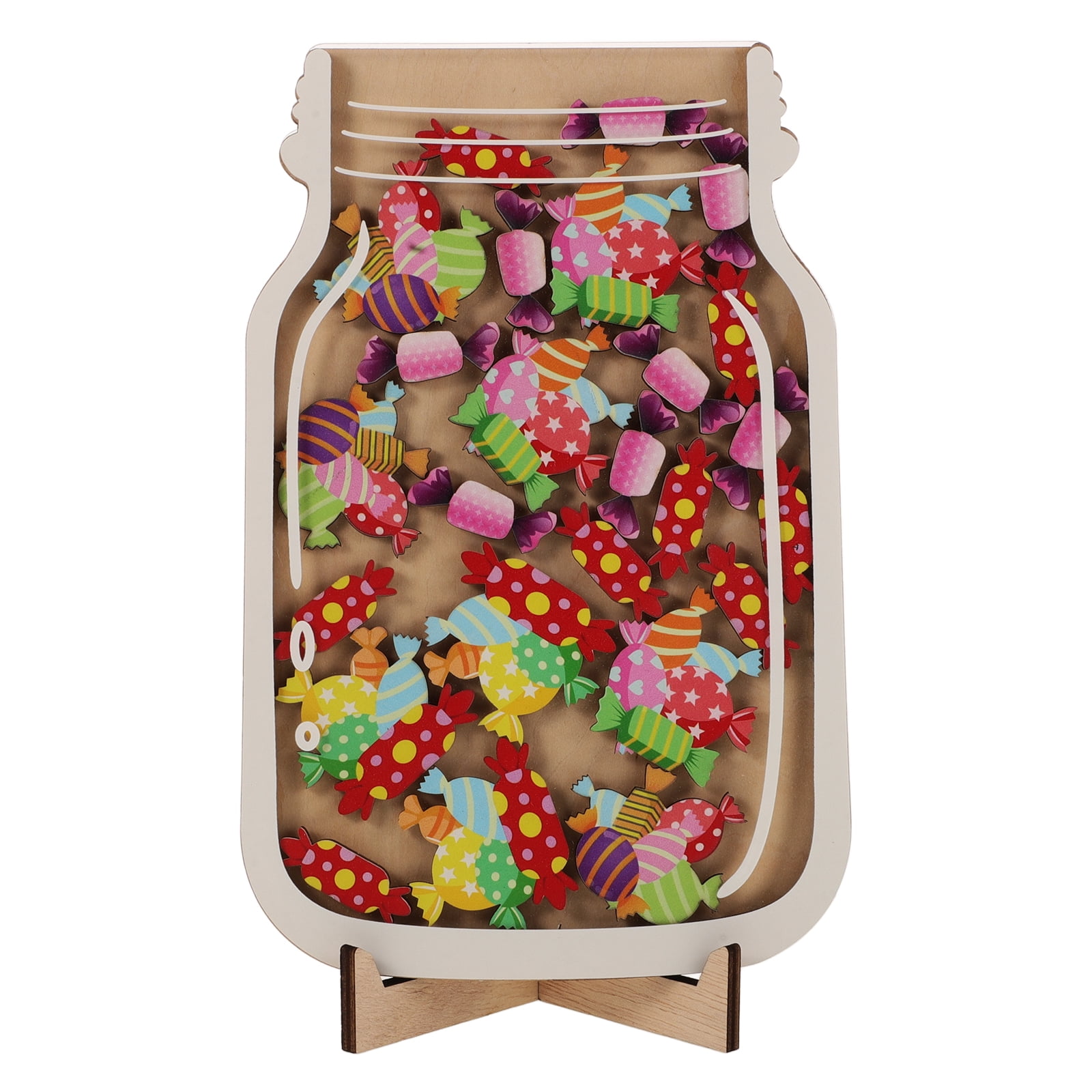 Candy Reward Jar Wood Toddler Potty Training Positive Behavior Bulletin ...