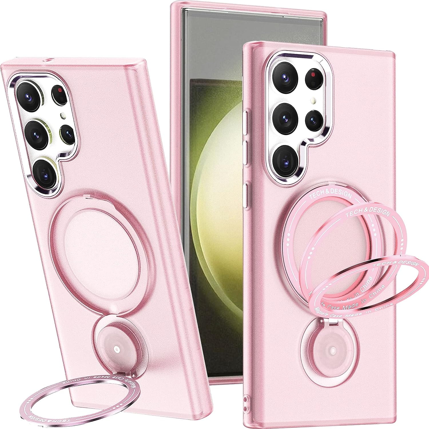 Candy Series Hybrid Case with MagSafe Magnetic Ring for Samsung Galaxy ...