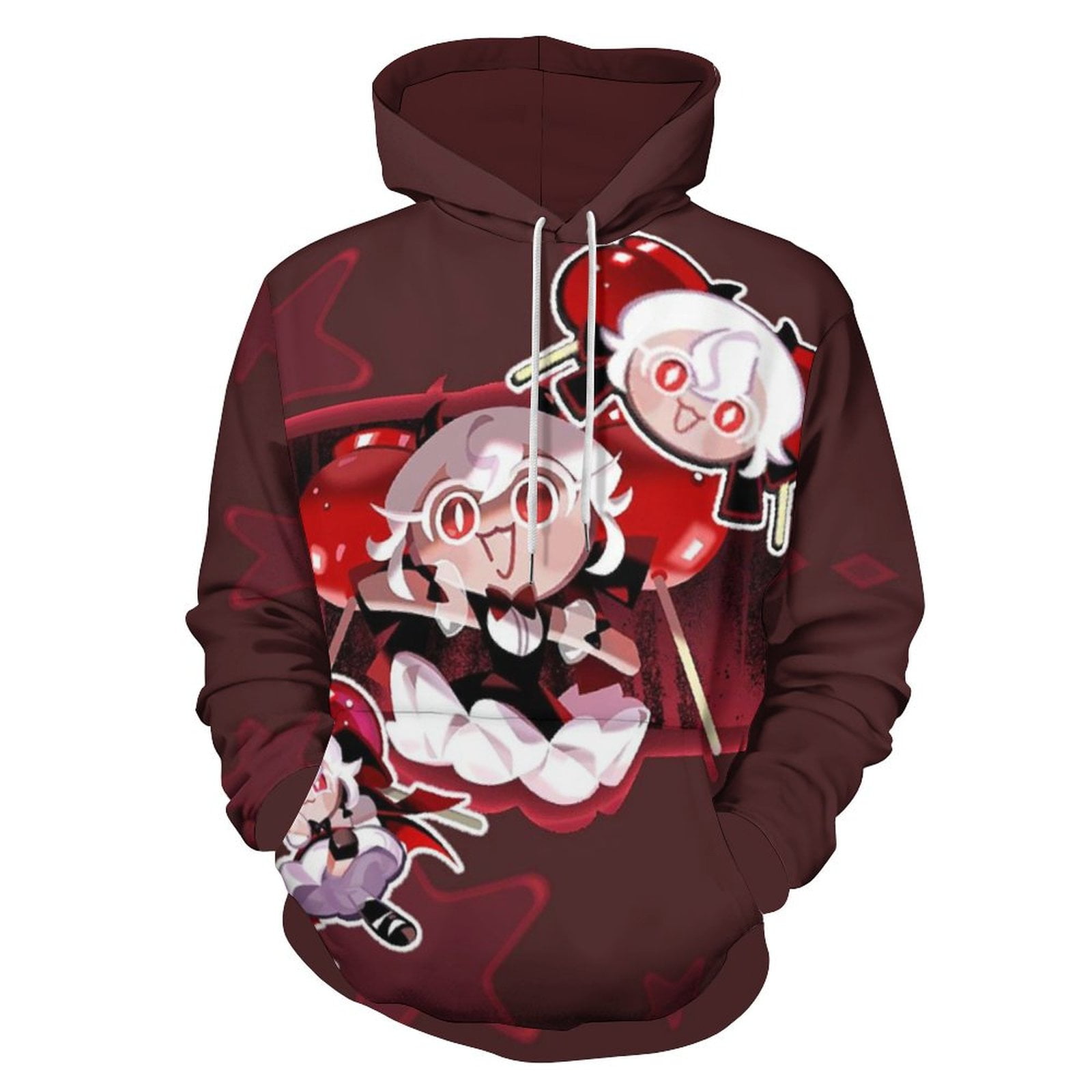 Candy Shadow Milk Cookie Casual Hoodie Jacket Hooded Long Sleeves ...