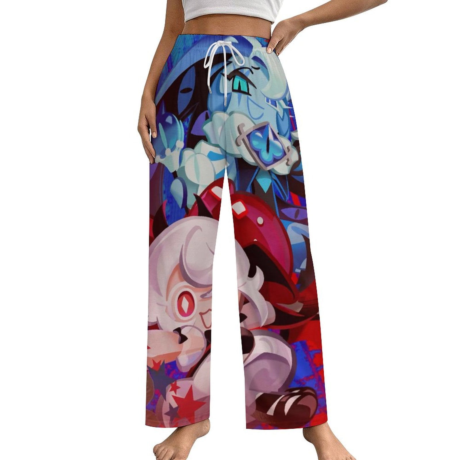 Candy Shadow Milk Cookie Run Home Pajamas Long Pants Ladies Pjs ...