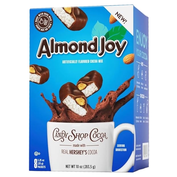 Candy Shop Cocoa Almond Joy Cocoa Mix, Hot Chocolate, Make Hot or Iced ...