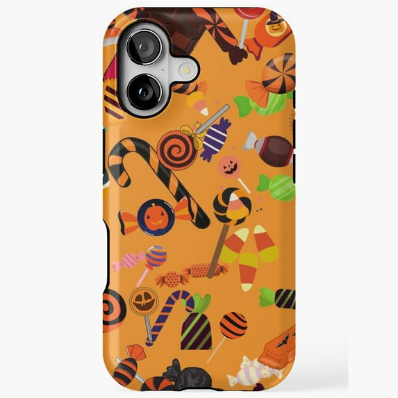 Candy Sweets Holiday Illustration Pattern iPhone Case 17 to 11 Pro Max ...