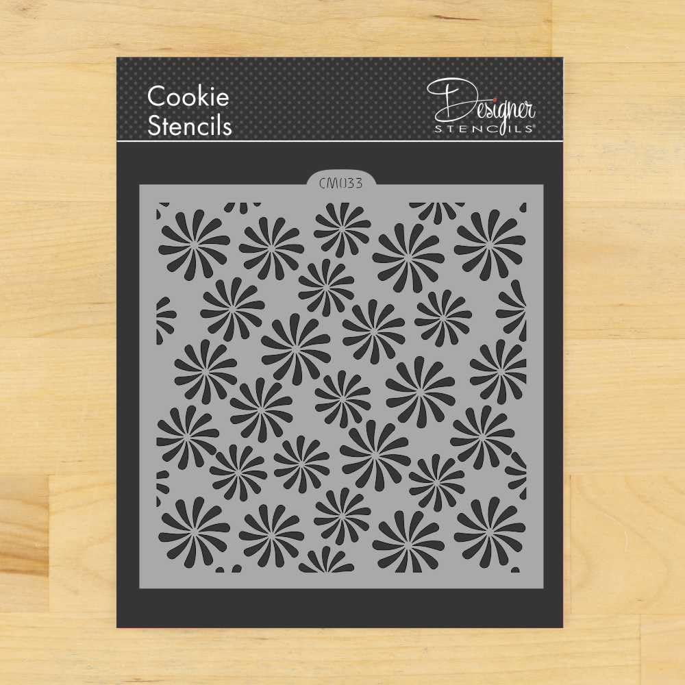 Candy Swirls Cookie and Craft Stencil by Designer Stencils - Walmart.com